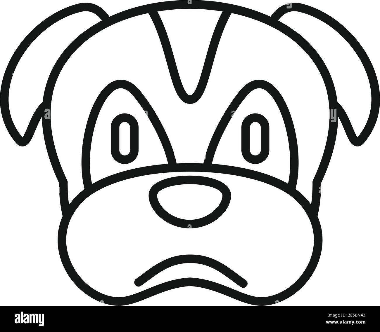 NAME icon, outline style Stock Vector Image & Art - Alamy