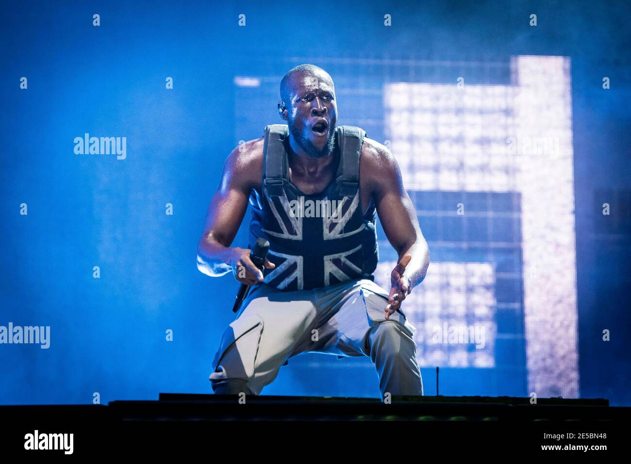Stormzy Headlines The Pyramid Stage On Day 3 Of Glastonbury 2019 Stormzy Headlines The Pyramid Stage On Day 3 Of Glastonbury 2019