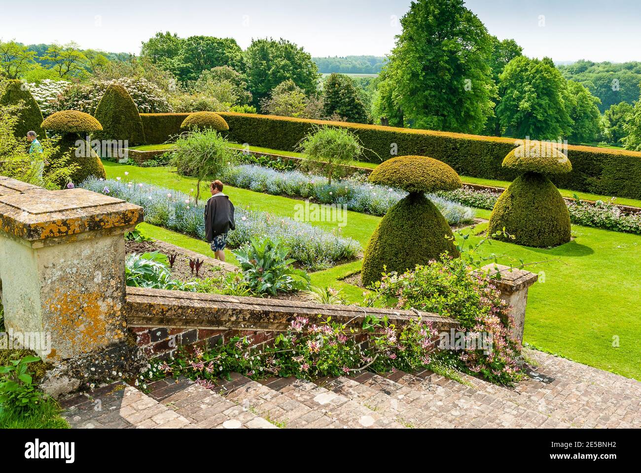 Hinton Ampner, a National Trust Property in Hampshire Stock Photo - Alamy