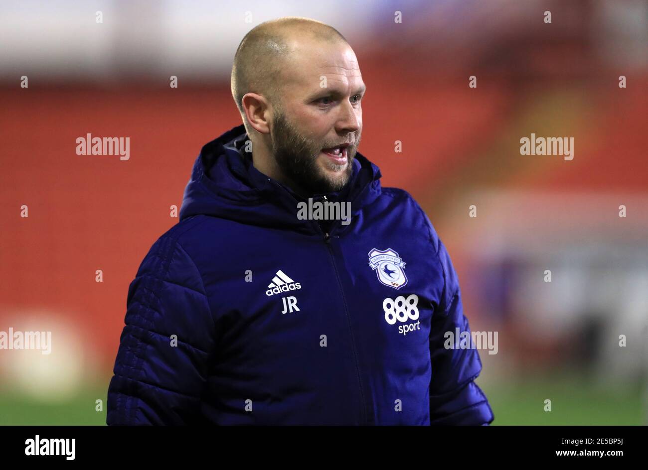 Cardiff city first team coach james rowberry hi-res stock photography ...