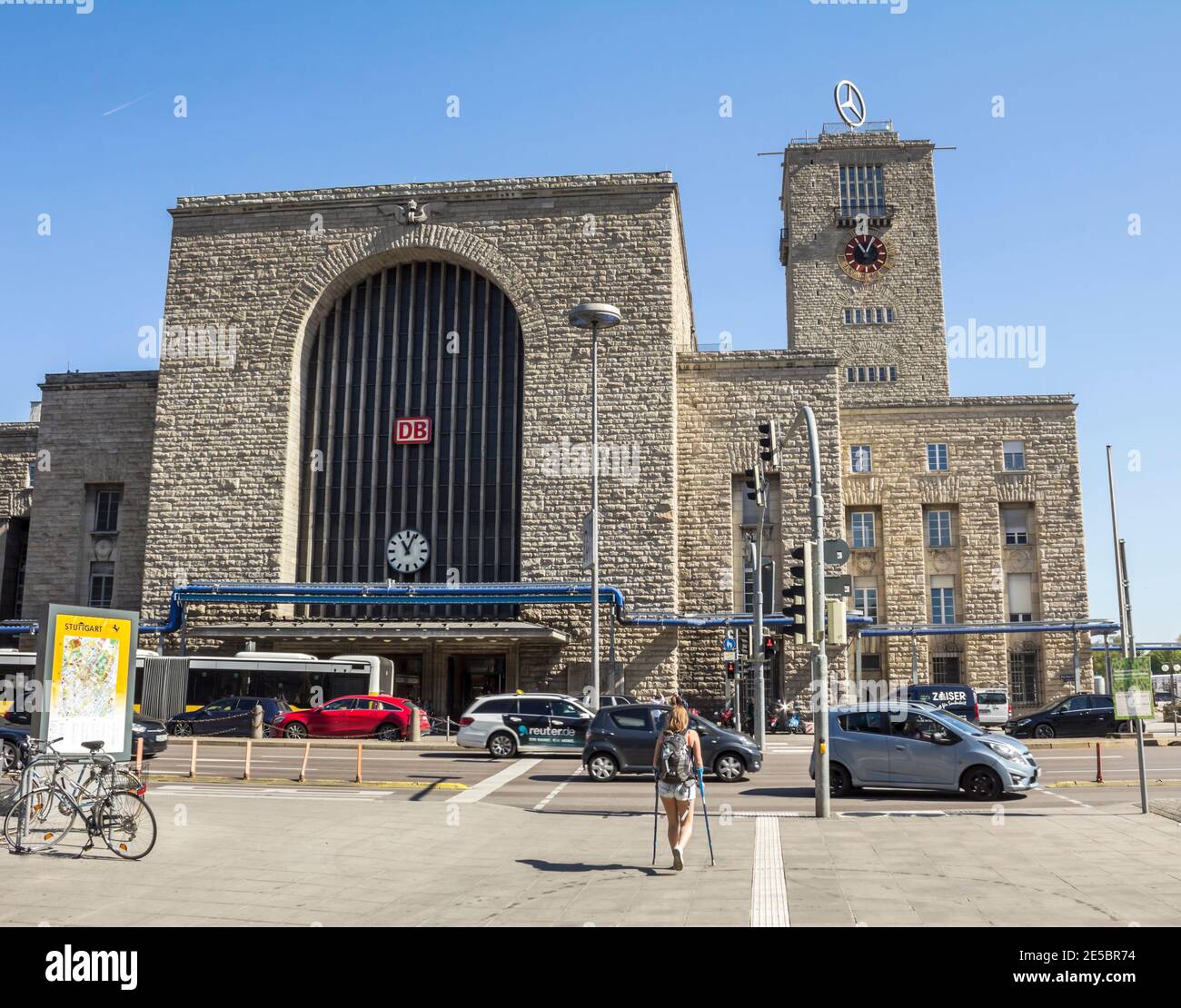 STUTTGART : Stuttgart Hauptbahnhof (Central Station) in Stuttgart ...