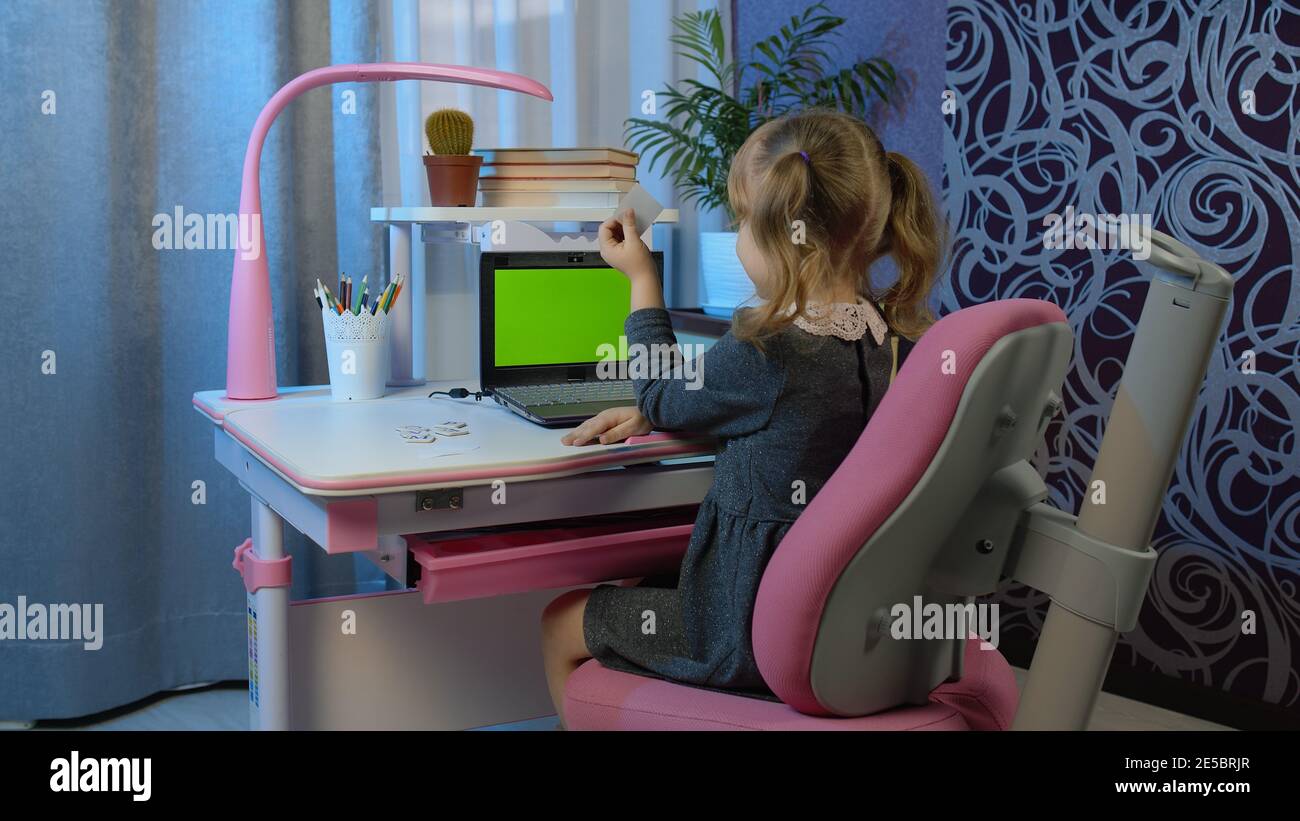 Online learning, distance education, lesson at home, technology for ...