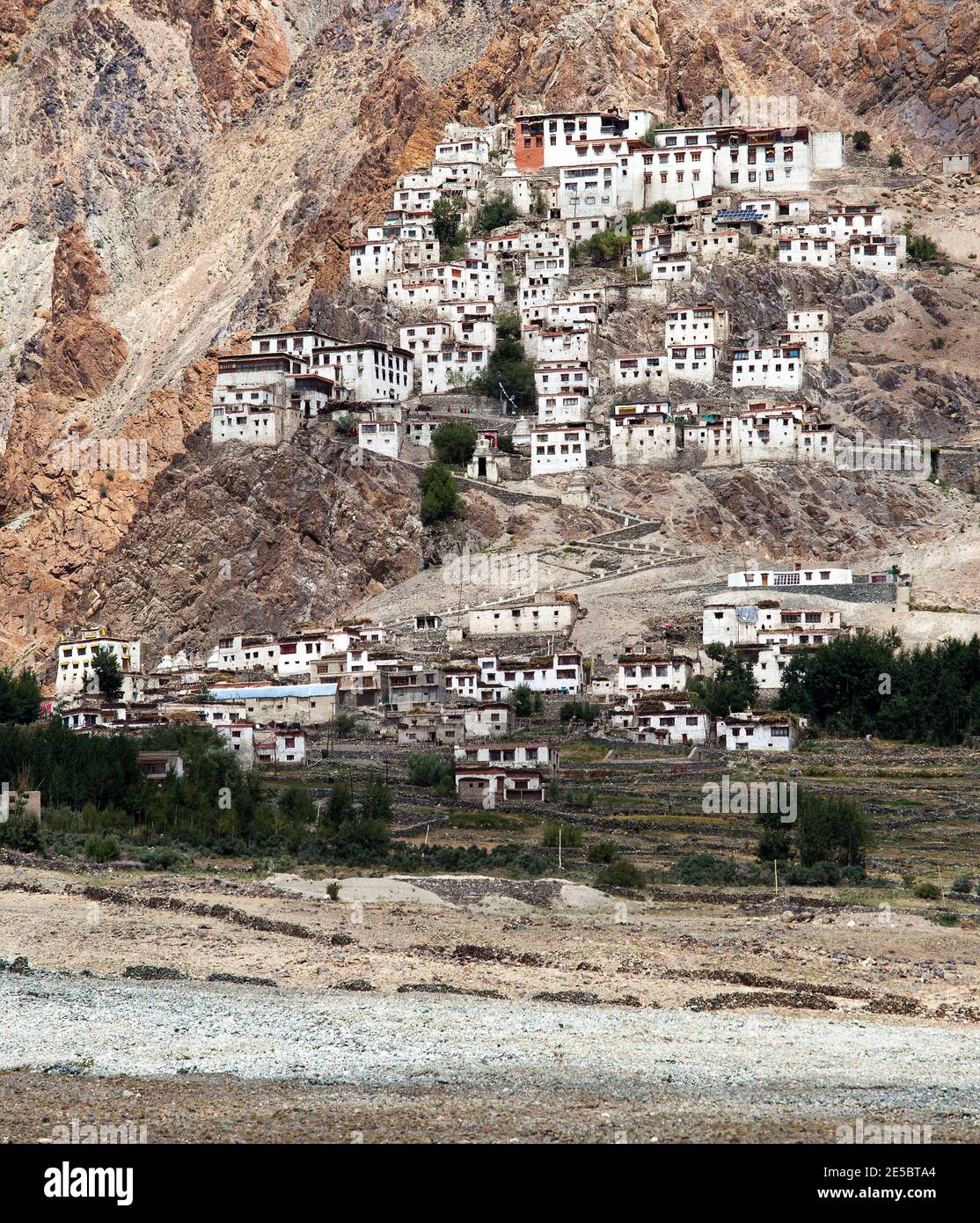 Karsha gompa - buddhist monastery in Zanskar valley - Ladakh - Jammu ...