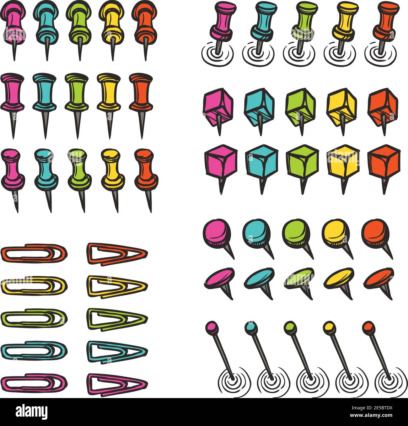 Collection Of Desk Utensils High Resolution Stock Photography and ...