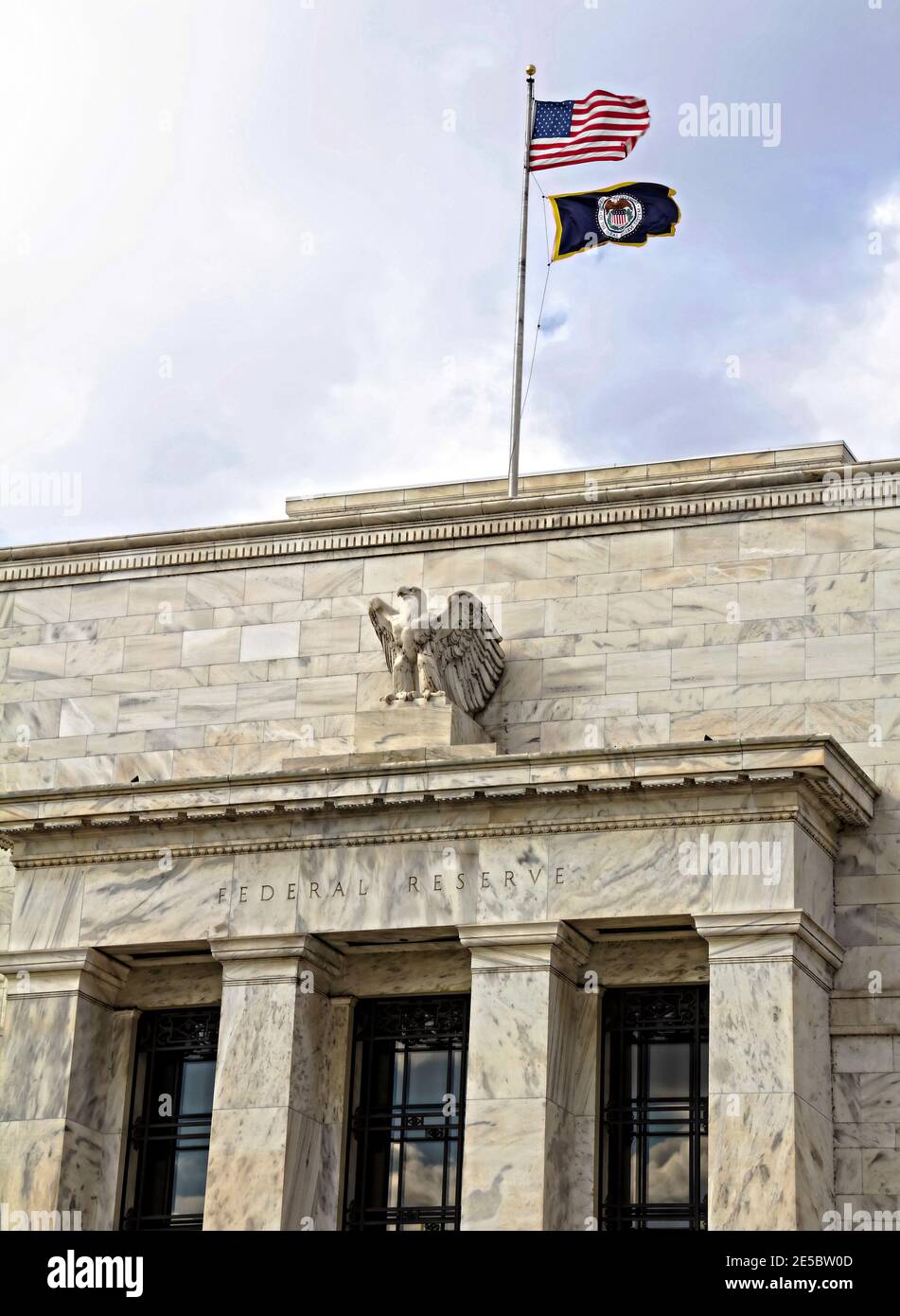Federal Reserve Building in Washington DC, United States, FED Stock ...