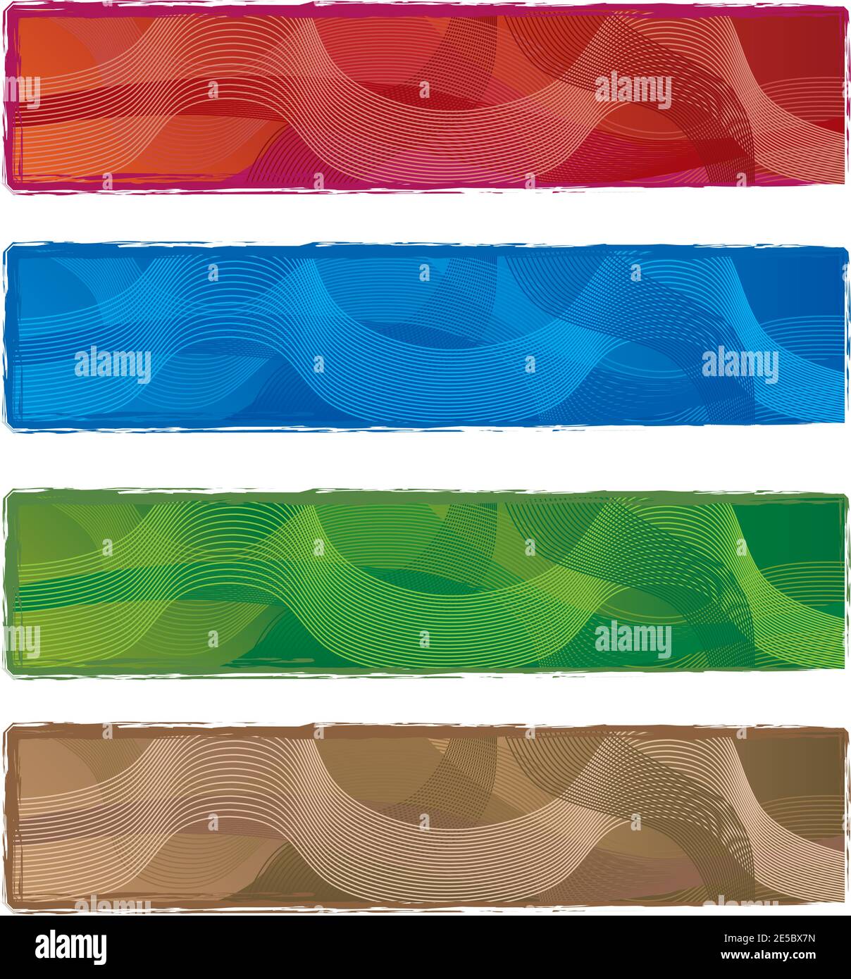 Multiple colors banners hi-res stock photography and images - Alamy