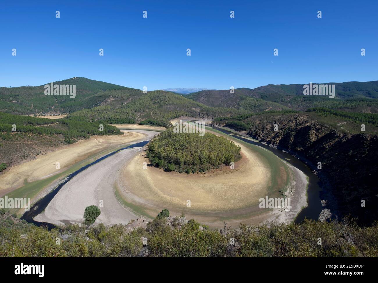 Meander El Melero, Spain Stock Photo - Alamy