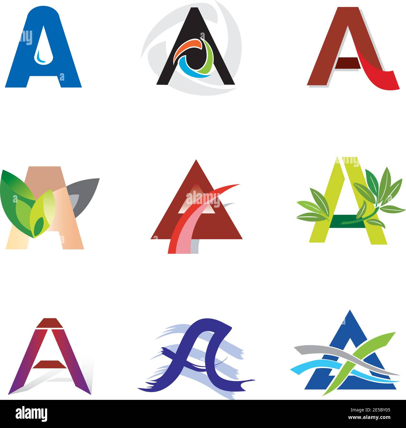 Decorative Letter Clip Art Symbols