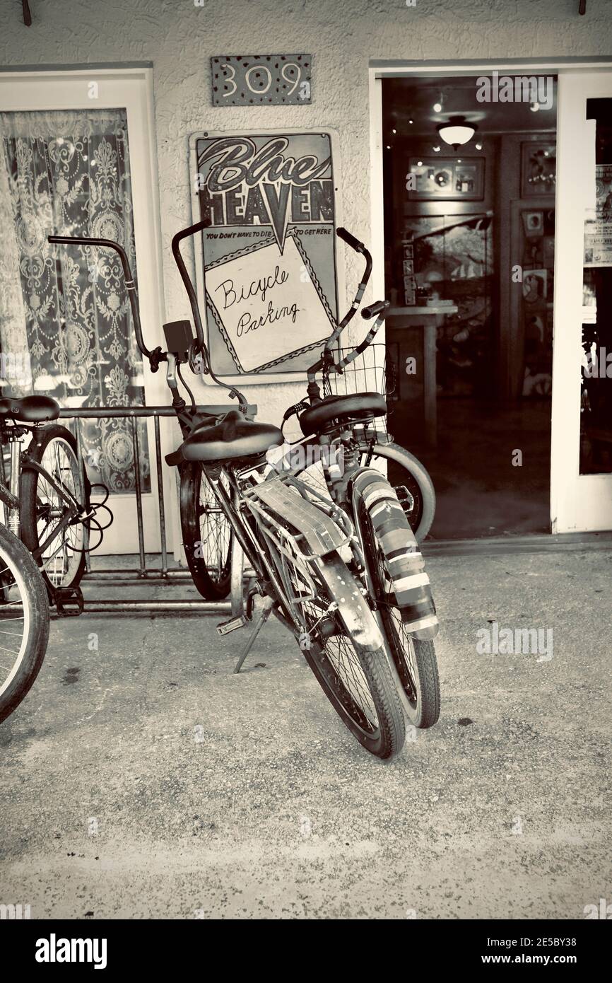 Blue Heaven Bar restaurant, Key West, Florida, FL USA. Southern most ...