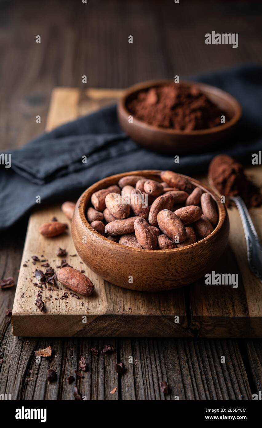 Cacao powder hi-res stock photography and images - Alamy