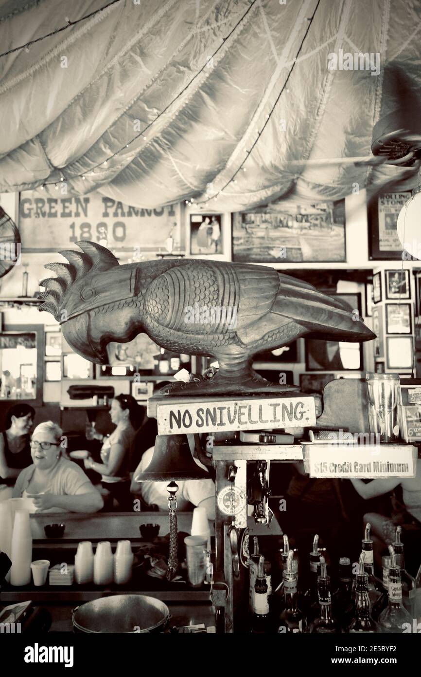 Green Parrot Bar in Key West, Florida, FL USA. Southern most point in ...
