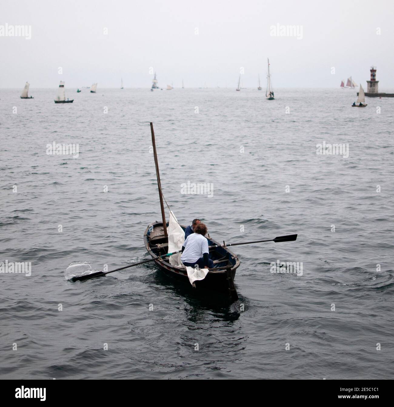 sailing boat ride Stock Photo - Alamy