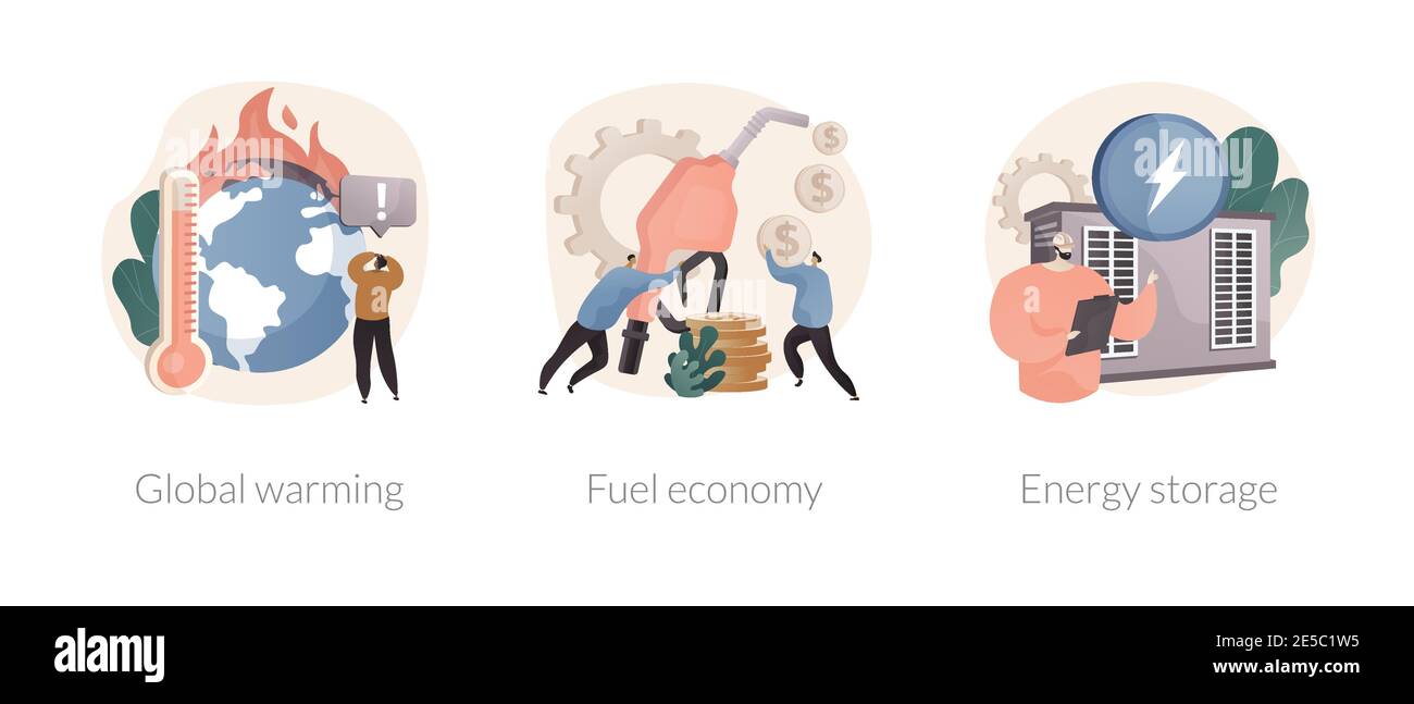 World climate impact abstract concept vector illustrations Stock Vector ...