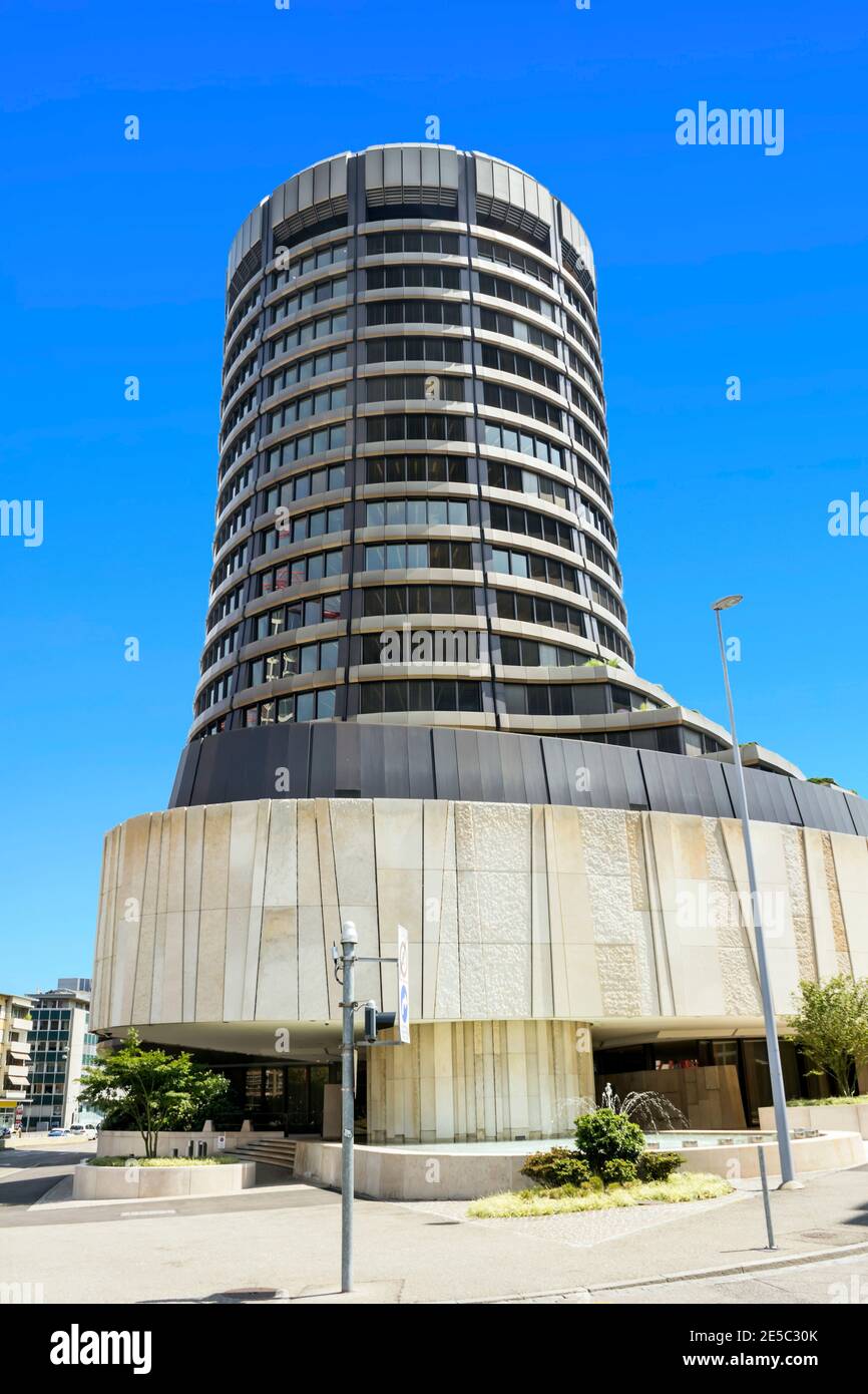 Bis tower basel hi-res stock photography and images - Alamy