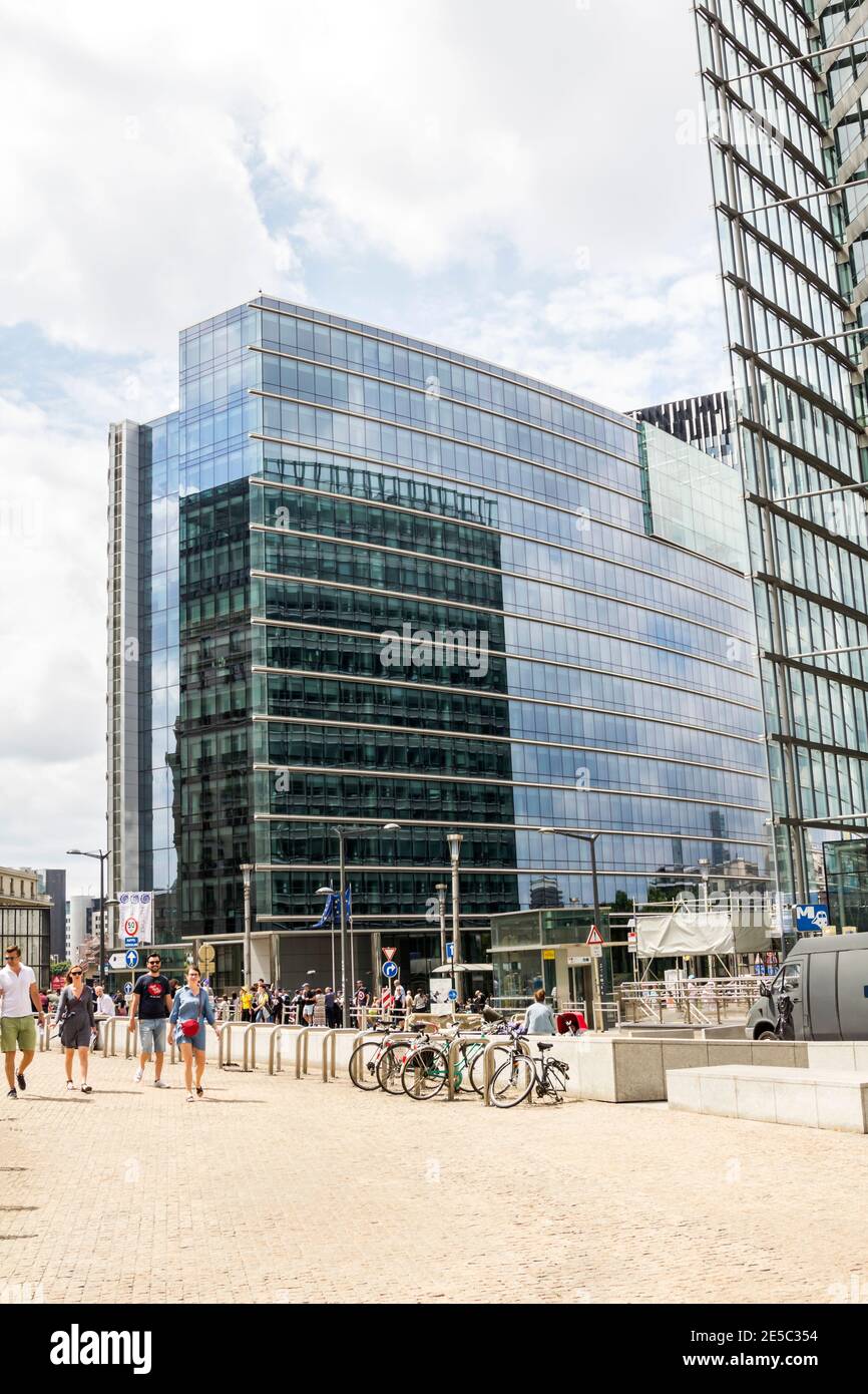 High rise building in brussels hi-res stock photography and images - Alamy