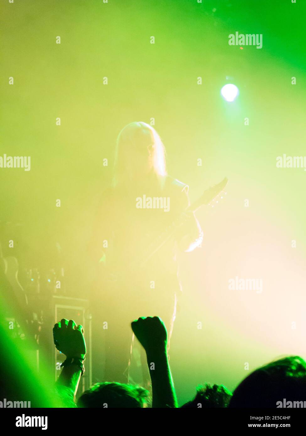 Concert photography during a gig, this is the point of view of the ...