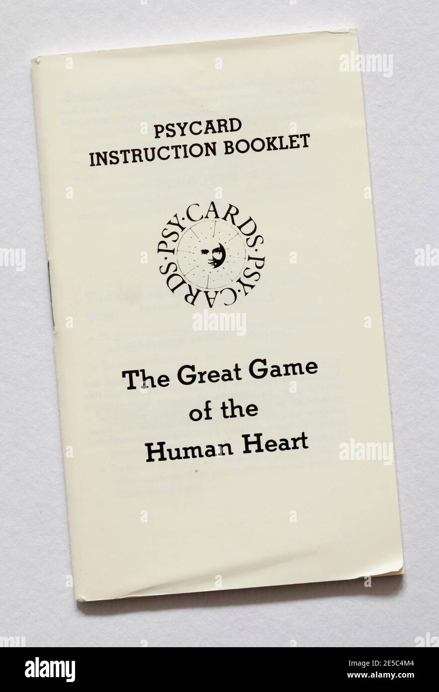 Instructions for Psy Cards - The Great Game of the Human Heart Stock ...