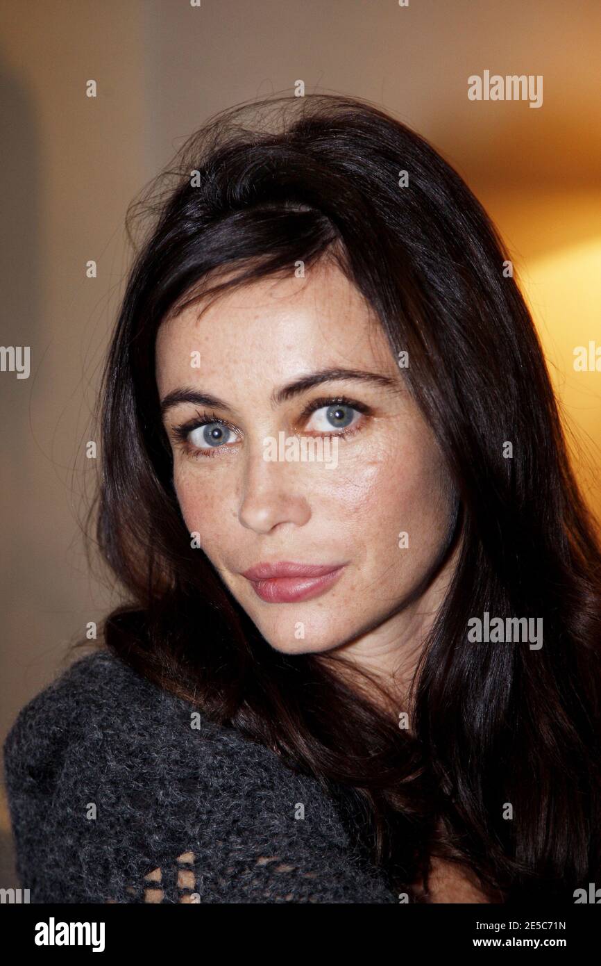 Actress Emmanuelle Beart attending the permiere of 'Mes Stars et Moi ...