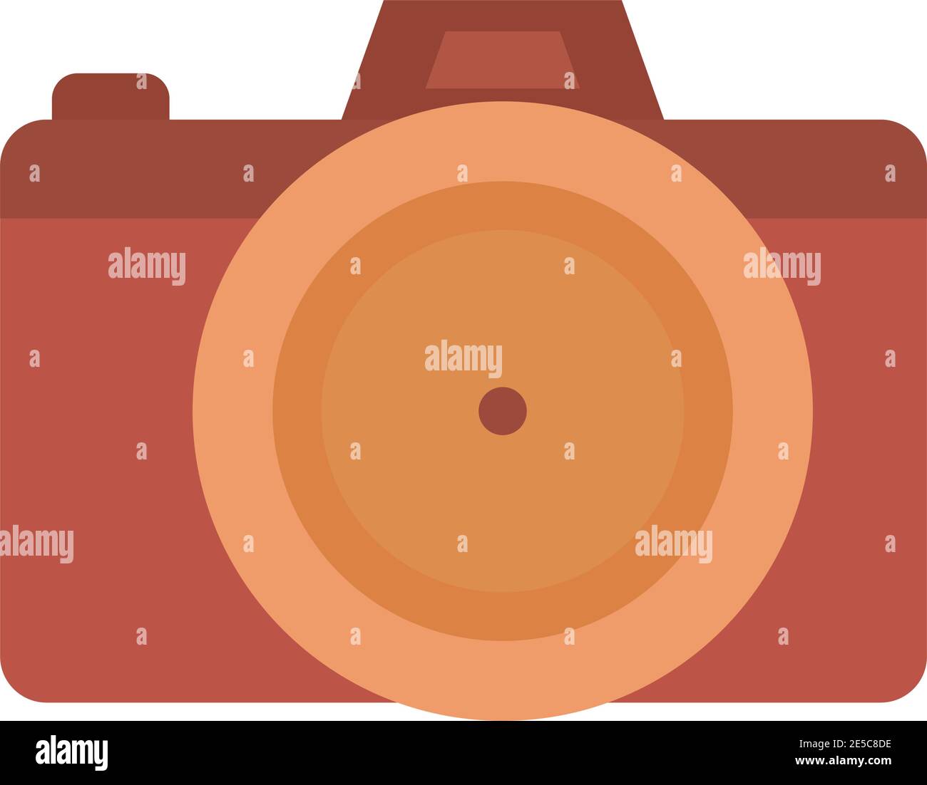 camera on a white background Stock Vector Image & Art - Alamy