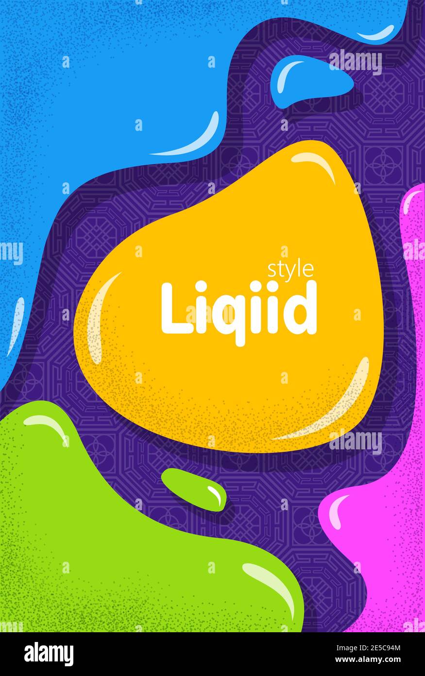 Liquid form Stock Vector Images - Alamy