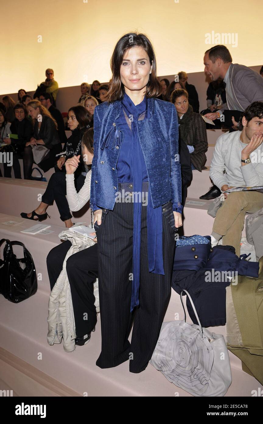 Italian actress Chiara Muti attends the Valentino show during Paris ...