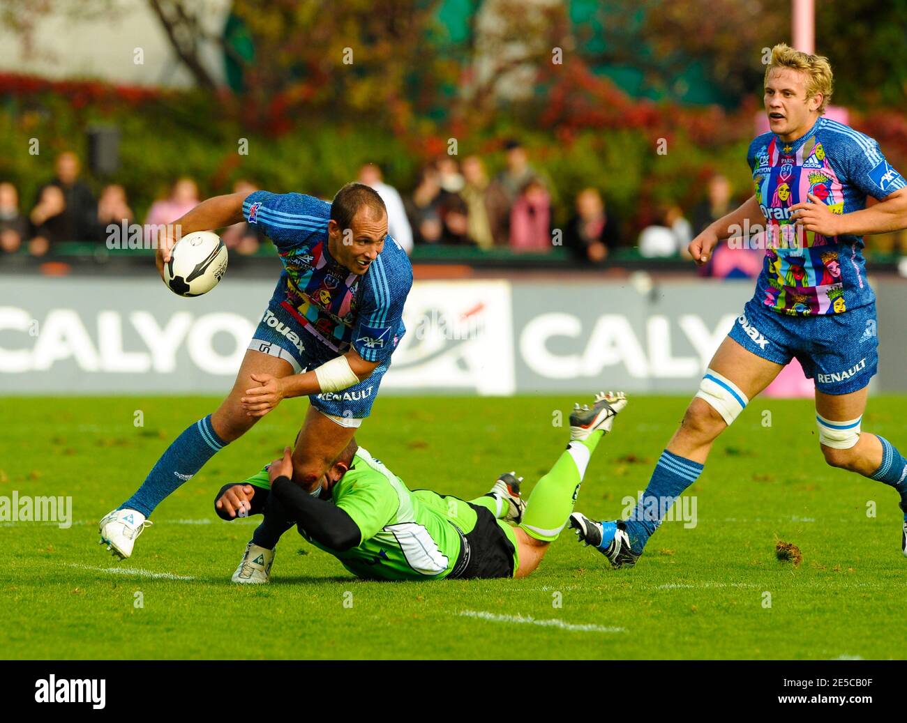 Parisse (SF) during the French Top 14 Rugby match, Stade Francais vs ...