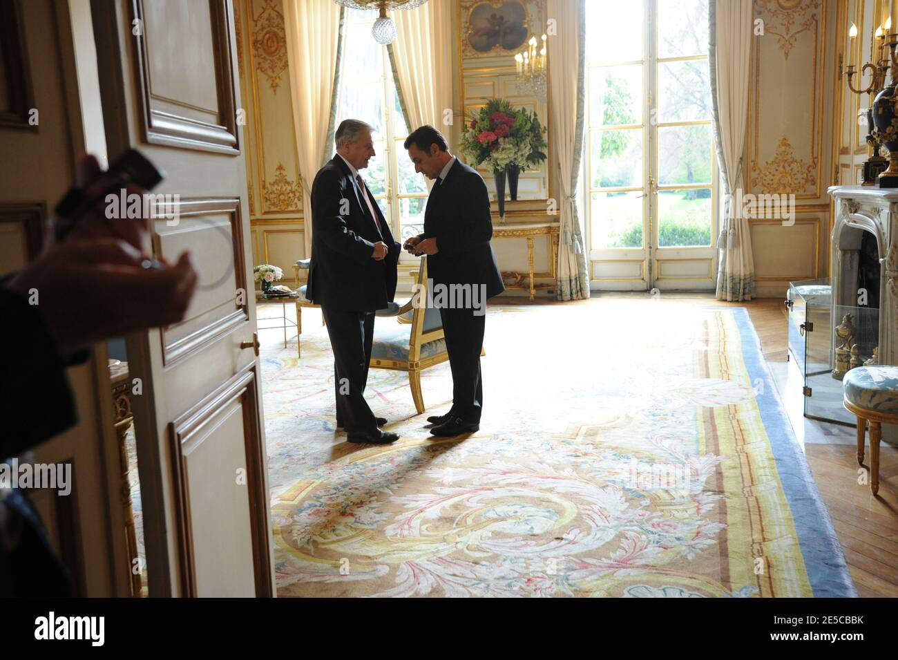 Exclusive. French President Nicolas Sarkozy speaks with European ...