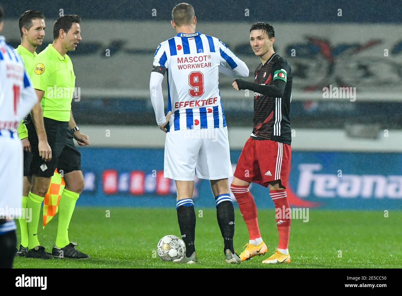HEERENVEEN, NETHERLANDS - JANUARY 27: Henk Veerman of SC Heerenveen ...