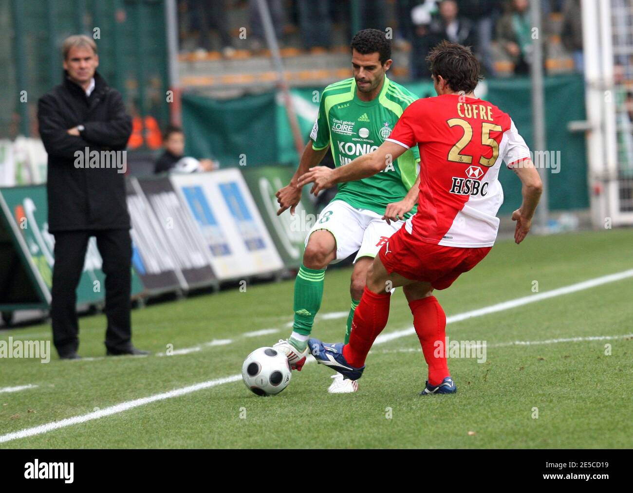 AS Saint-Etienne's Ilan Araujo during the French first league football ...