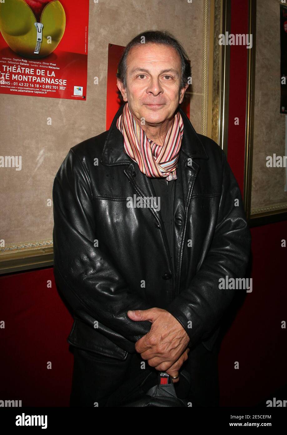 Roland Giraud attends the premiere of 'Adam & Eve' held at La Gaite ...