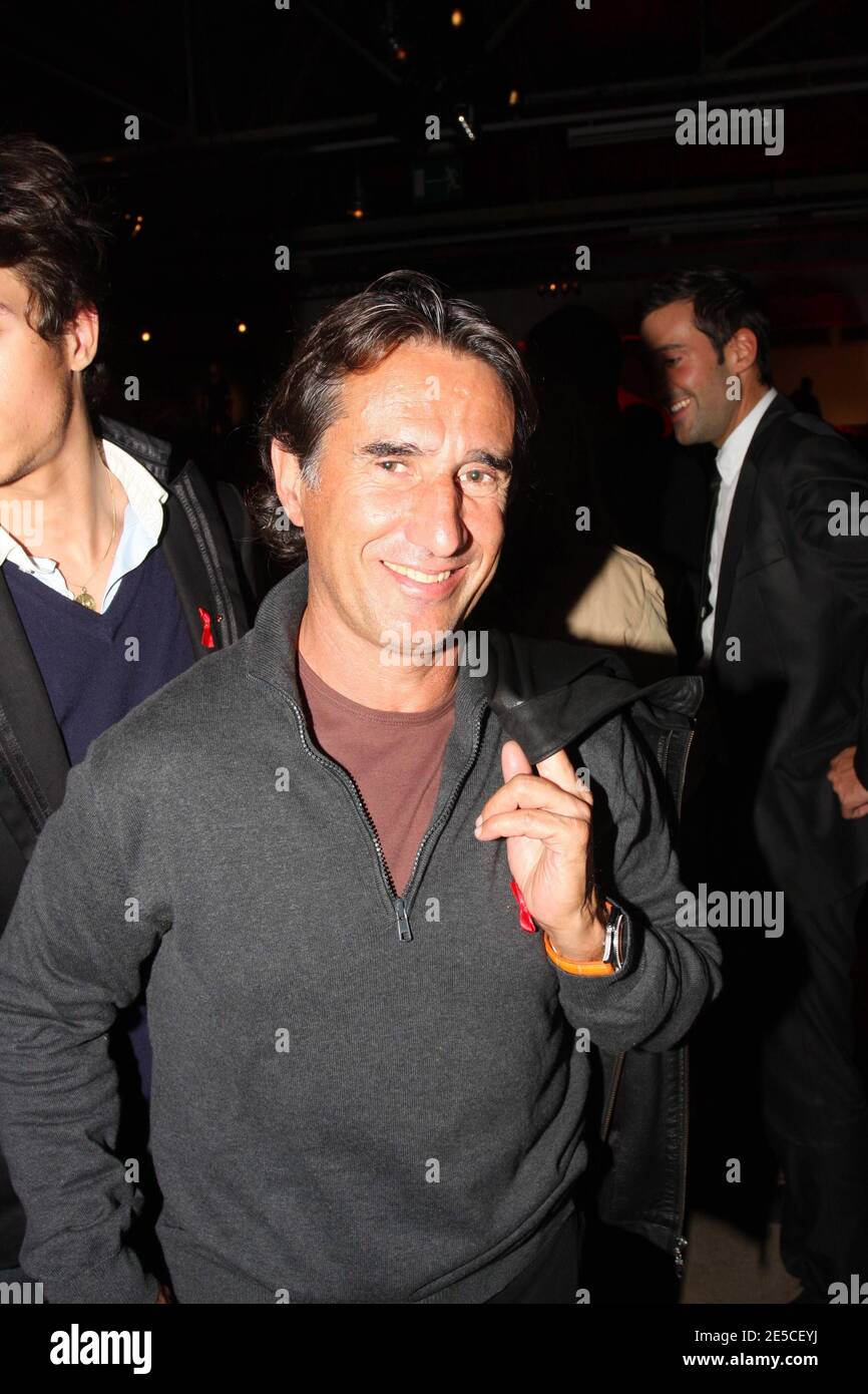 French former driver Cyrille Neveu attends the Hom-Harcourt party held ...