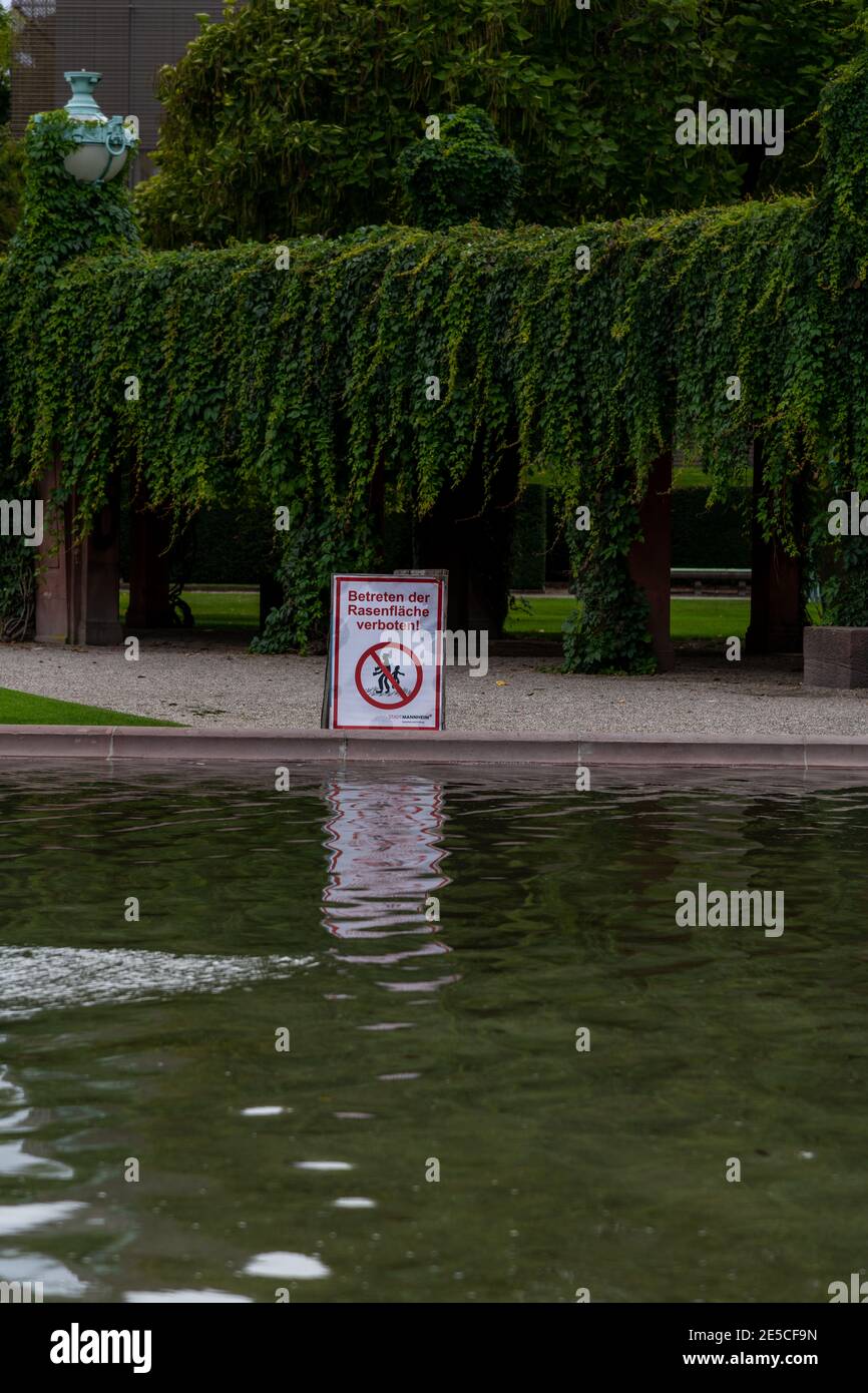 Baden verboten sign hi-res stock photography and images - Alamy