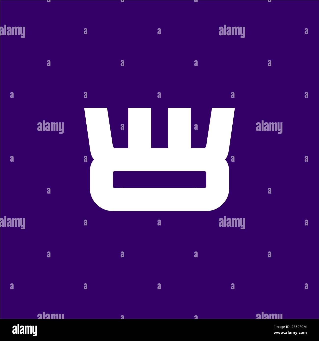 Royal crown symbol communication Stock Vector Images - Alamy