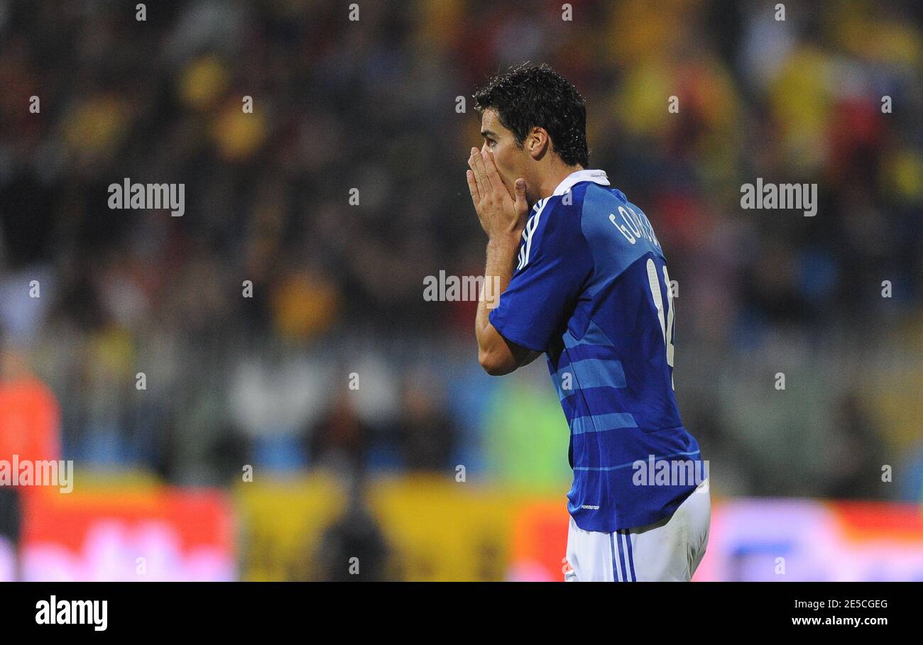France's Yoann Gourcuff during World Cup Qualifying soccer match ...