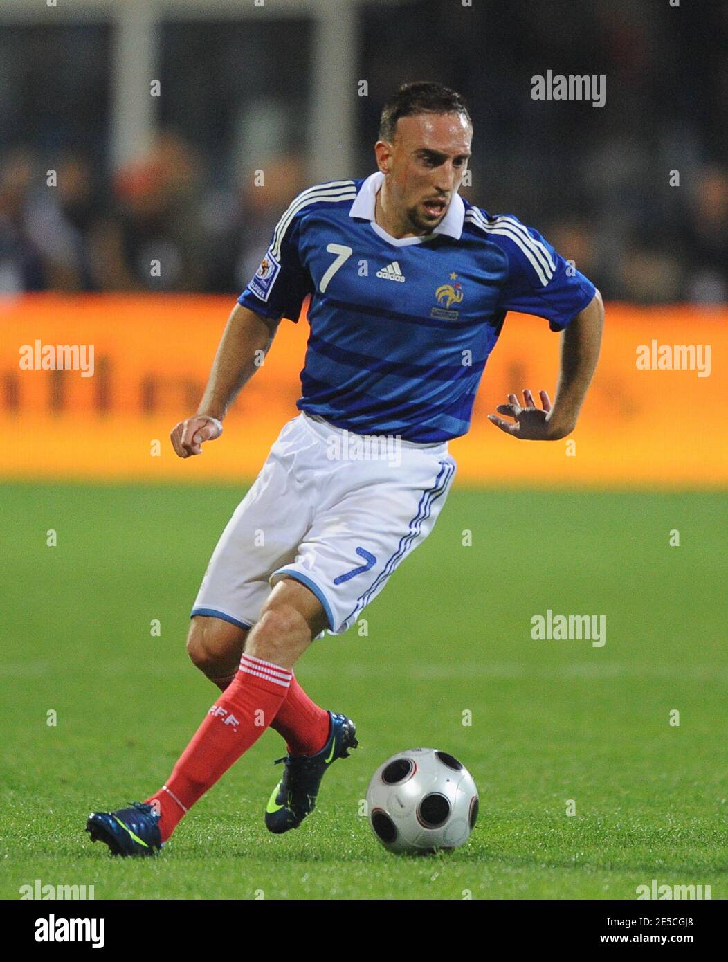 France's Franck Ribery during World Cup Qualifying soccer match ...