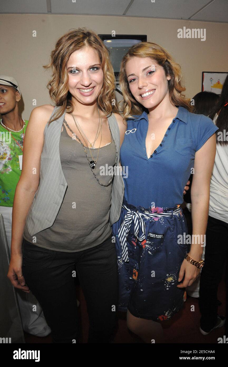 EXCLUSIVE. Emma Daumas and Amandine Bourgeois during the 15th annual ...