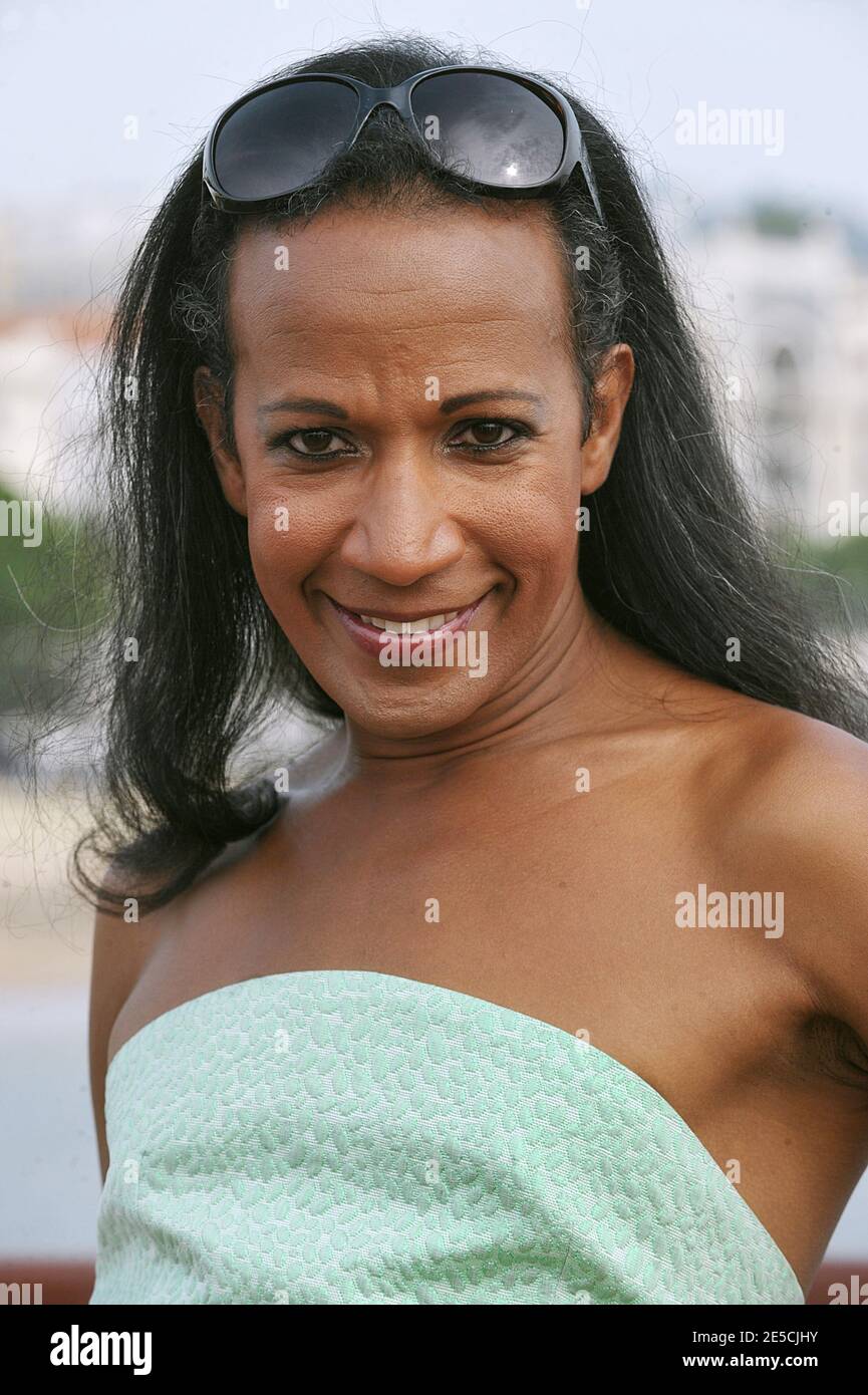 Vincent McDoom posing at a photocall as part of the 24th MIPCOM 2008 in ...