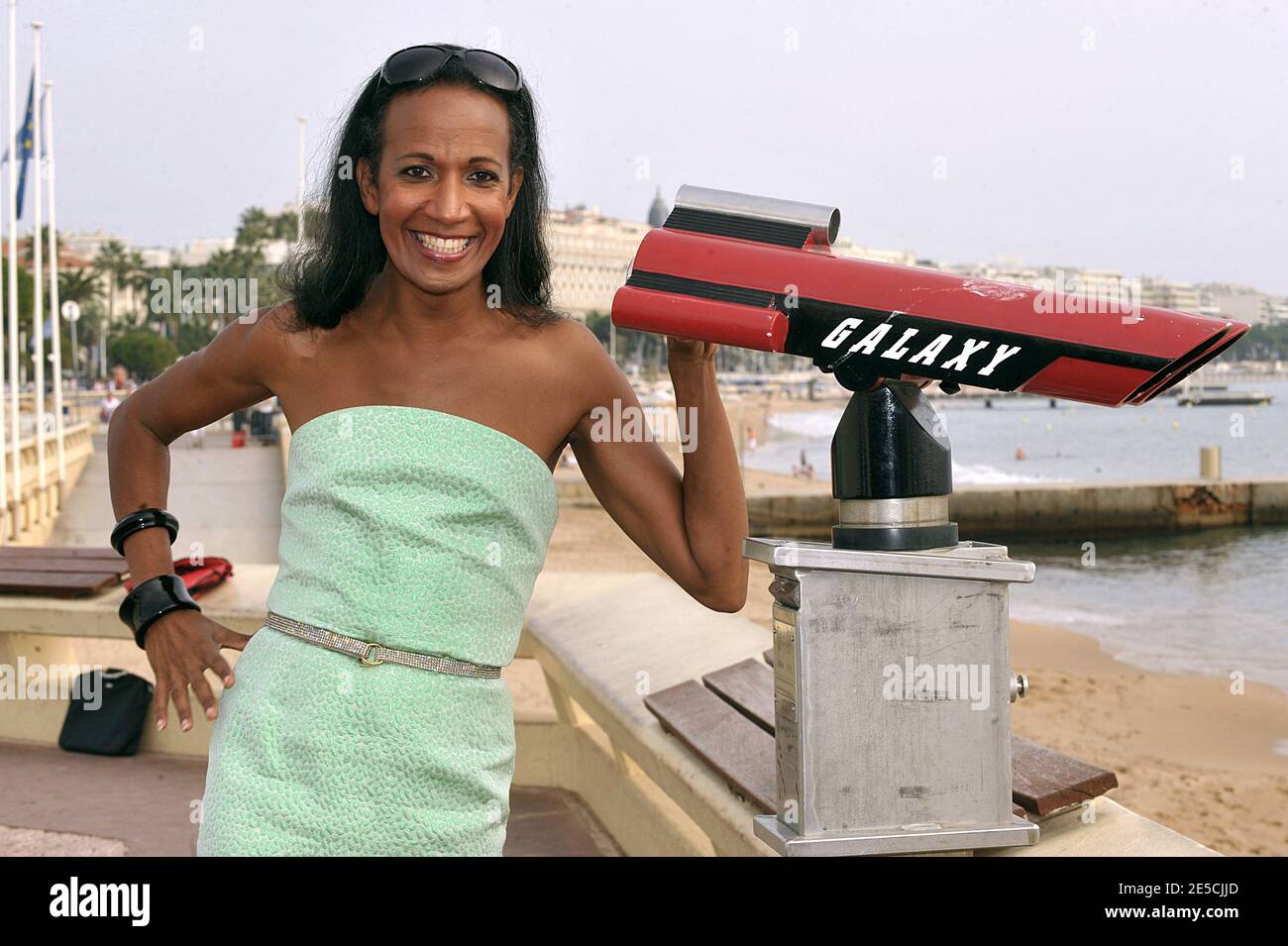 Vincent McDoom posing at a photocall as part of the 24th MIPCOM 2008 in ...
