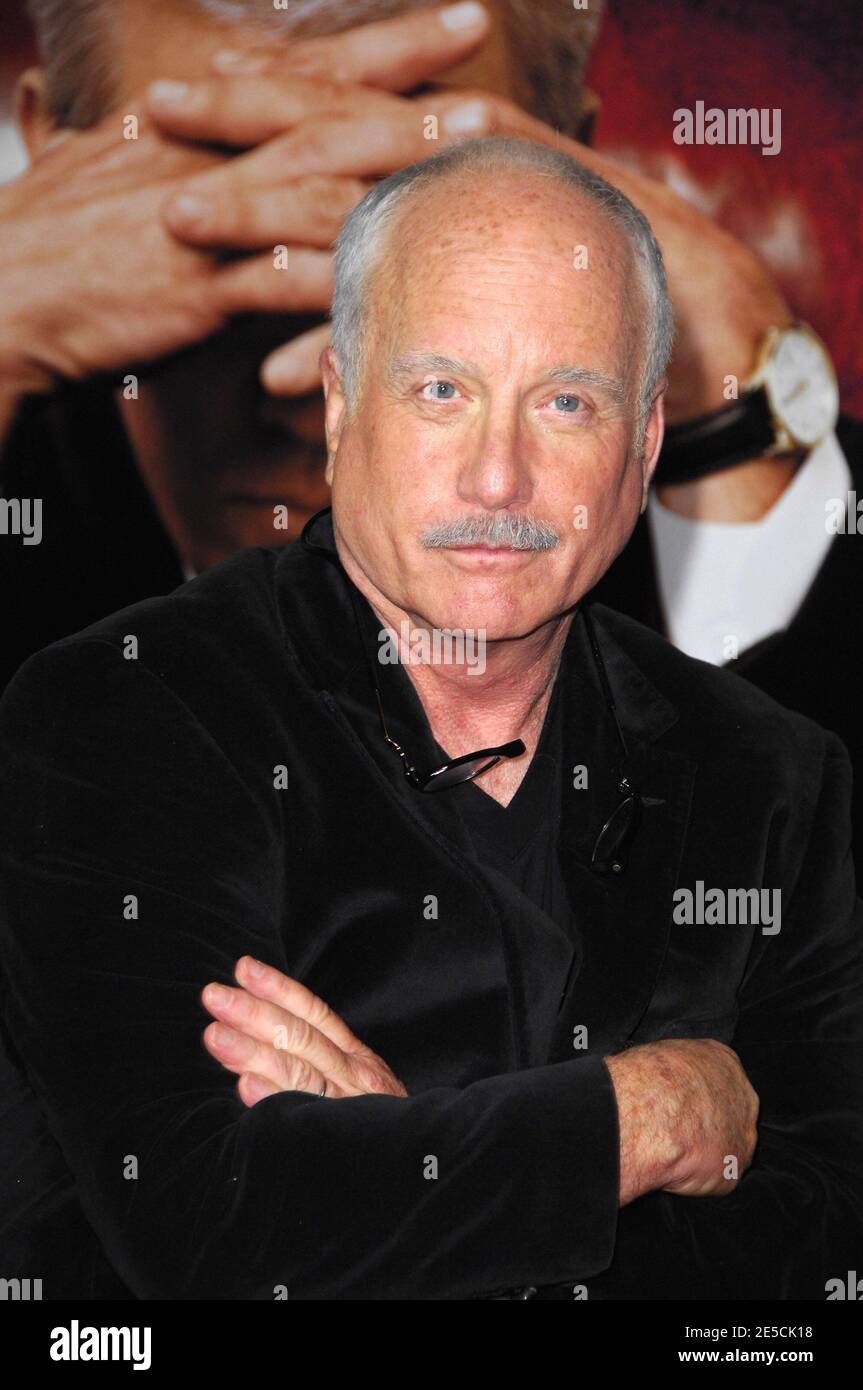 Actor Richard Dreyfuss attending the premiere of 'W' at the Ziegfeld ...