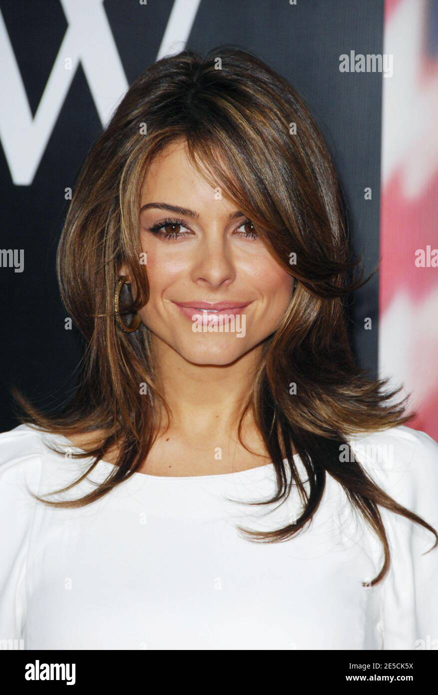 Television personality Maria Menounos attending the premiere of 'W' at ...