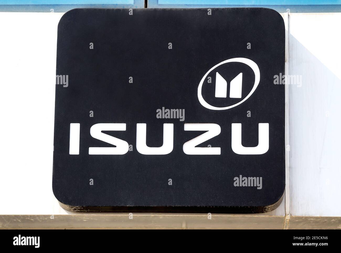 Ankara, Turkey : Isuzu dealership signage. Isuzu is a Japanese ...