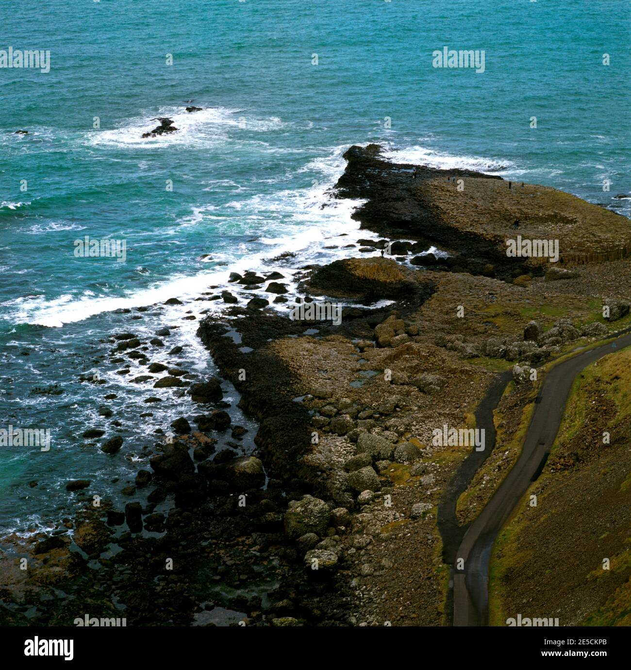Derry Northern Ireland Causeway Coast Giant's Causeway Basalt Columns ...