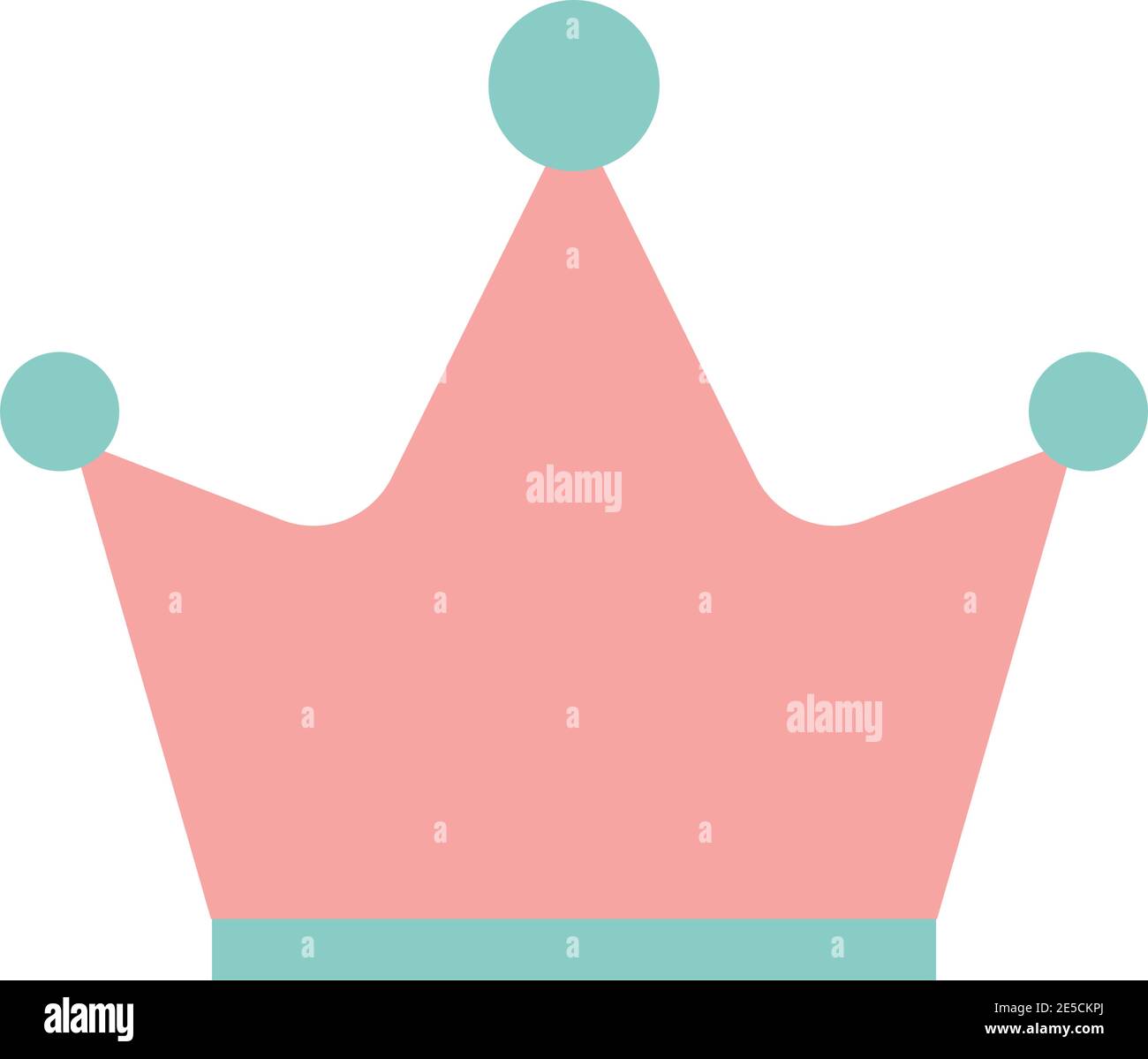 crown with a pink color Stock Vector Image & Art - Alamy