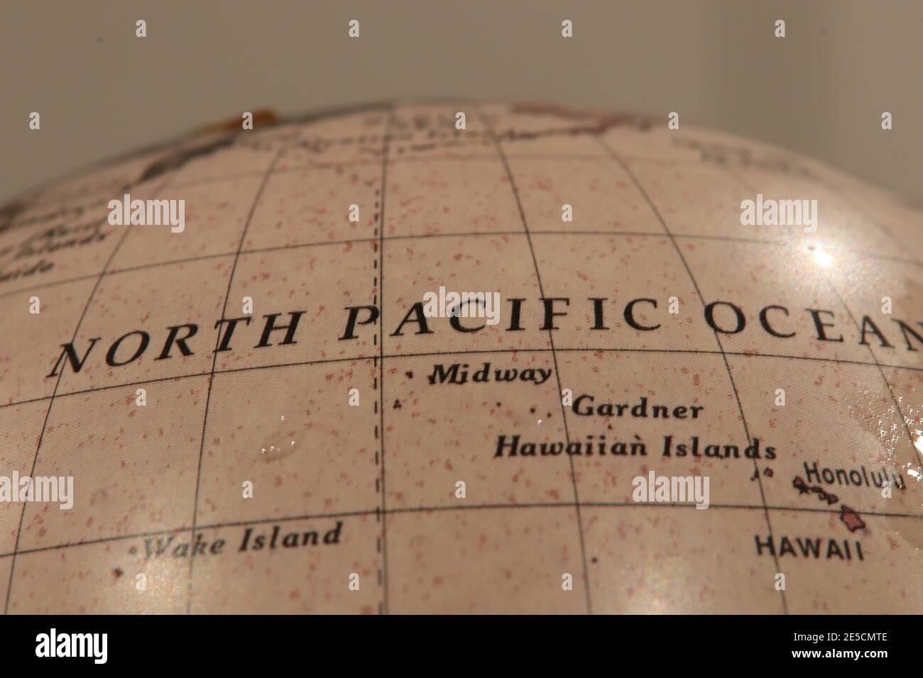 Macro view of an atlas Stock Photo - Alamy