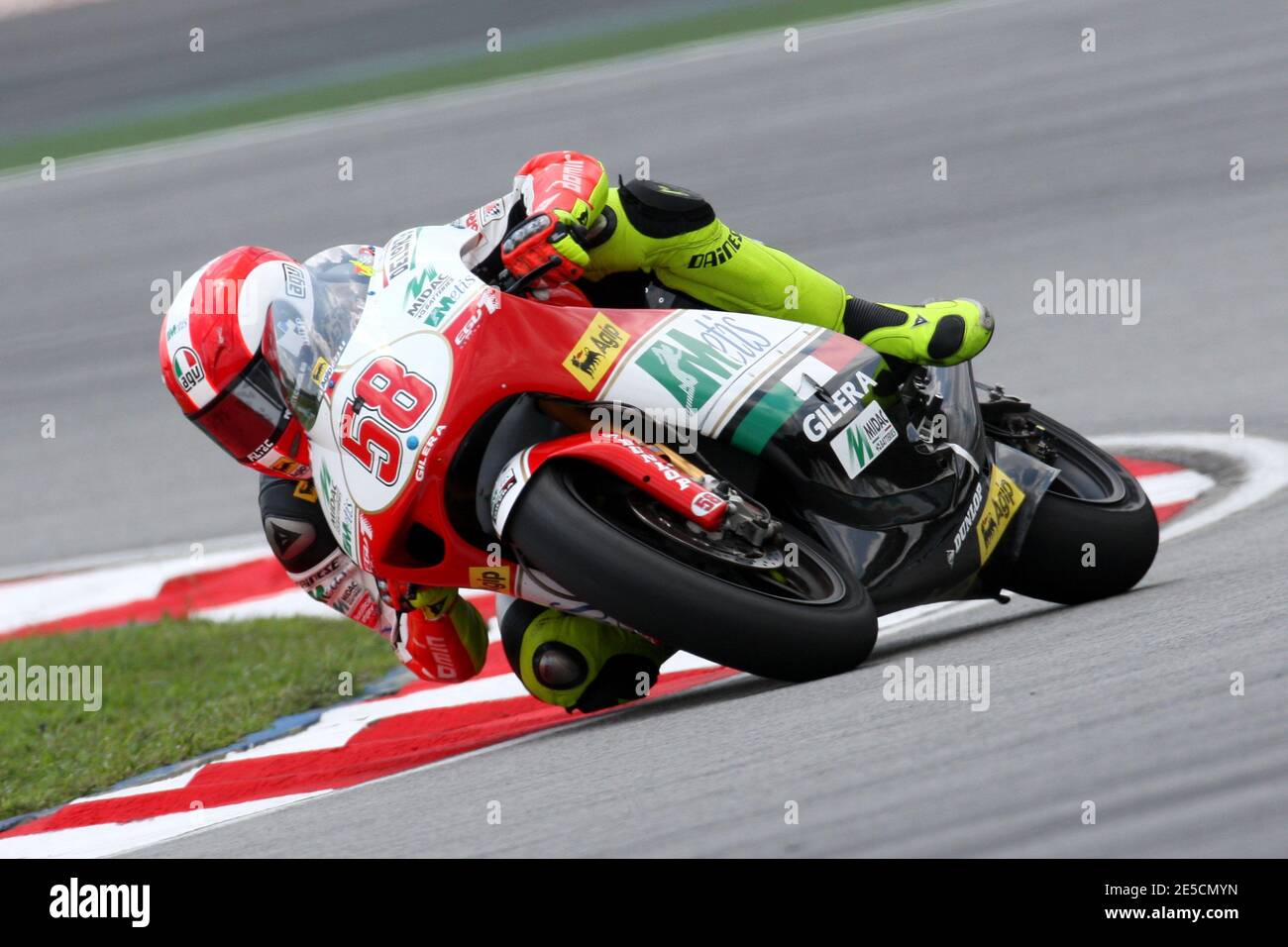 Marco Simoncelli during the Sepang International Circuit near Kuala ...