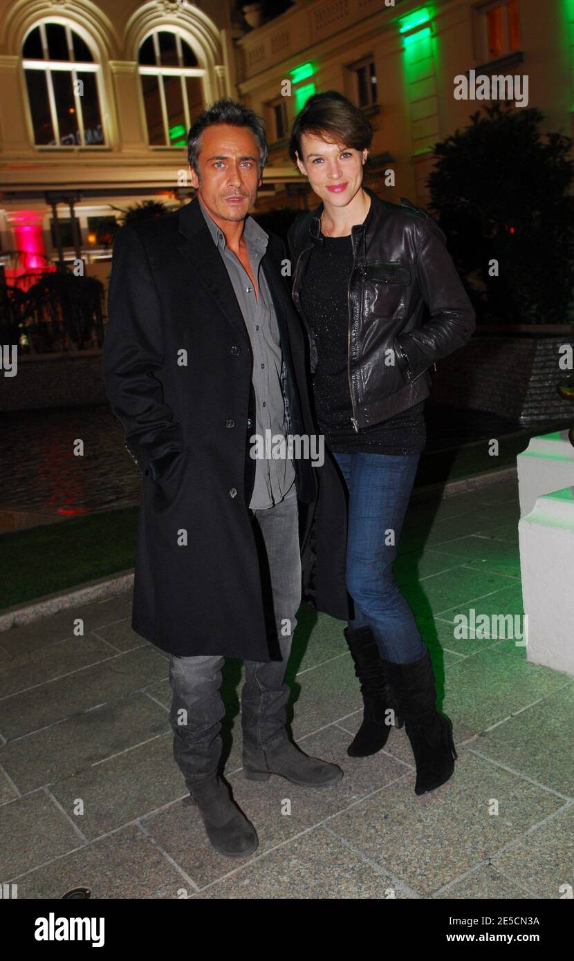 Jean-Michel Tinivelli and Lucie Jeanne attending the 'Festival Des ...