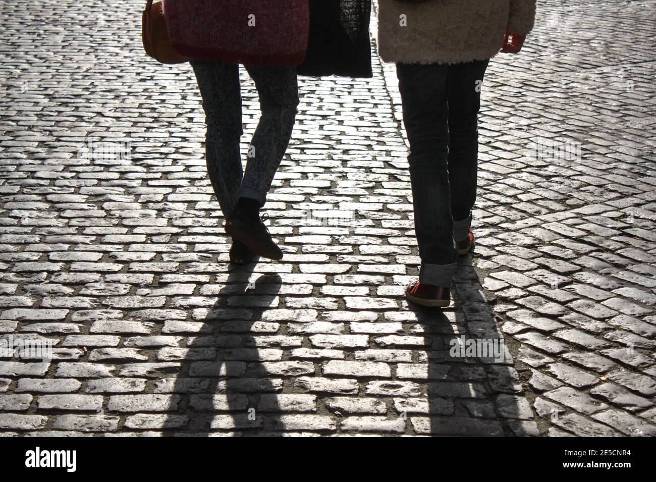 Two human shadows hi-res stock photography and images - Alamy