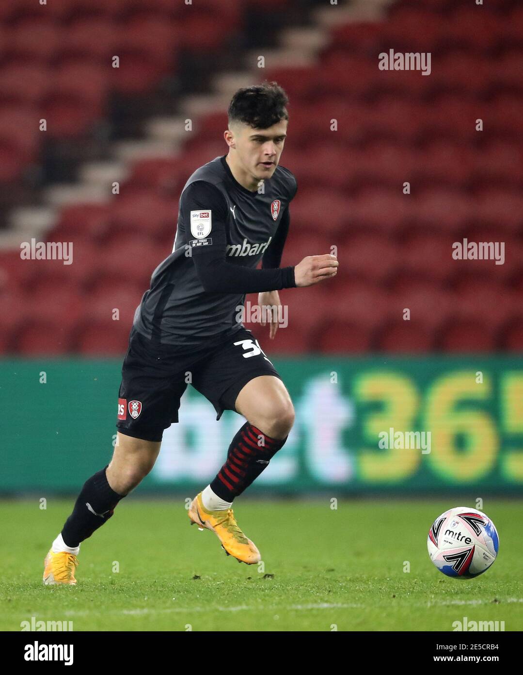 Rotherham United's Ryan Giles during the Sky Bet Championship match at ...
