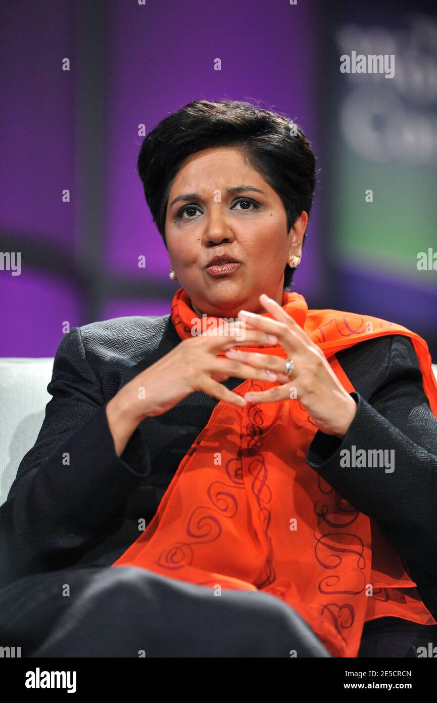 Indra Nooyi, Chairman and CEO of PepsiCo attends The Women's Conference ...