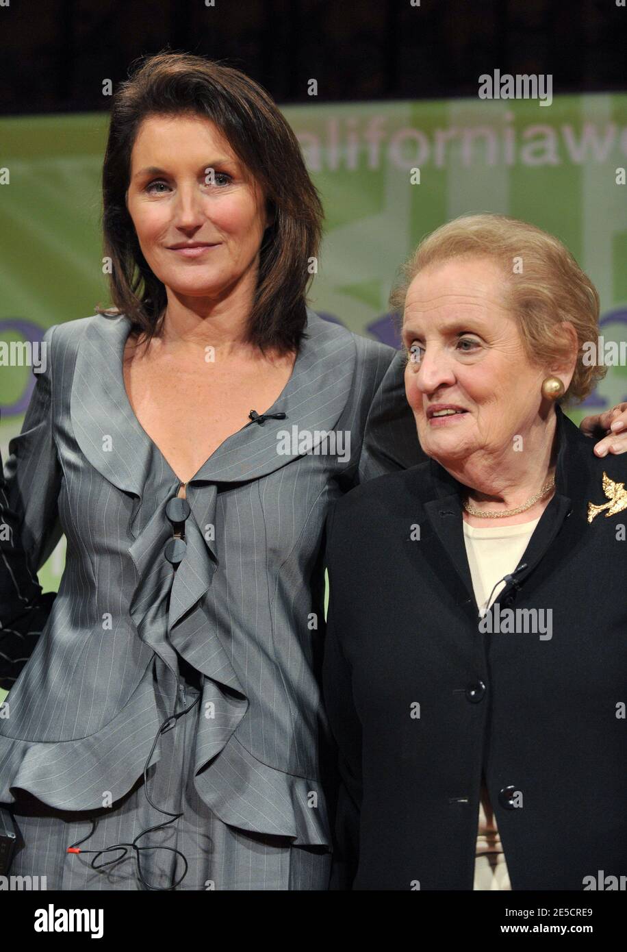 Former US Secretary of State Madeleine Albright and Cecilia Maria ...